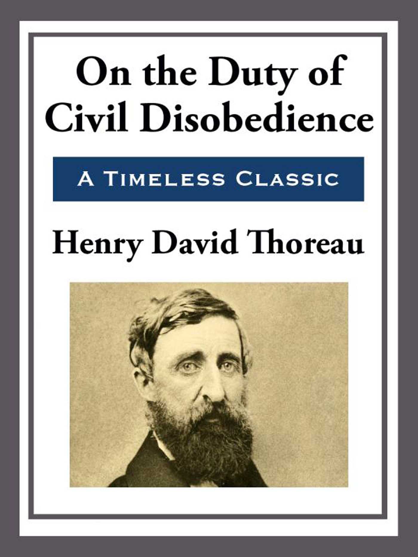 Civil Disobedience Thoreau